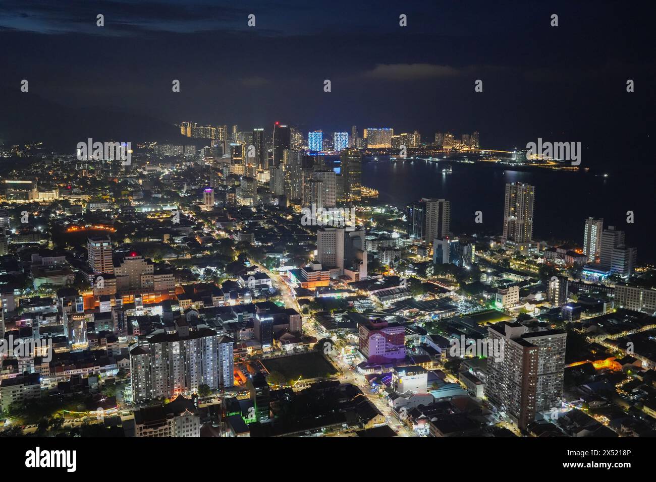 View the City of Georgetown on Penang Island in Malaysia Southeast Asia ...
