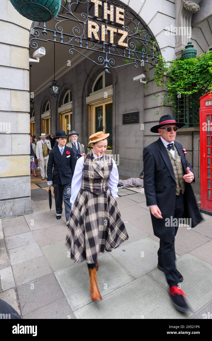 London, UK, 5th May 2024, The Fourth Grand Flaneur Walk took on Sunday ...