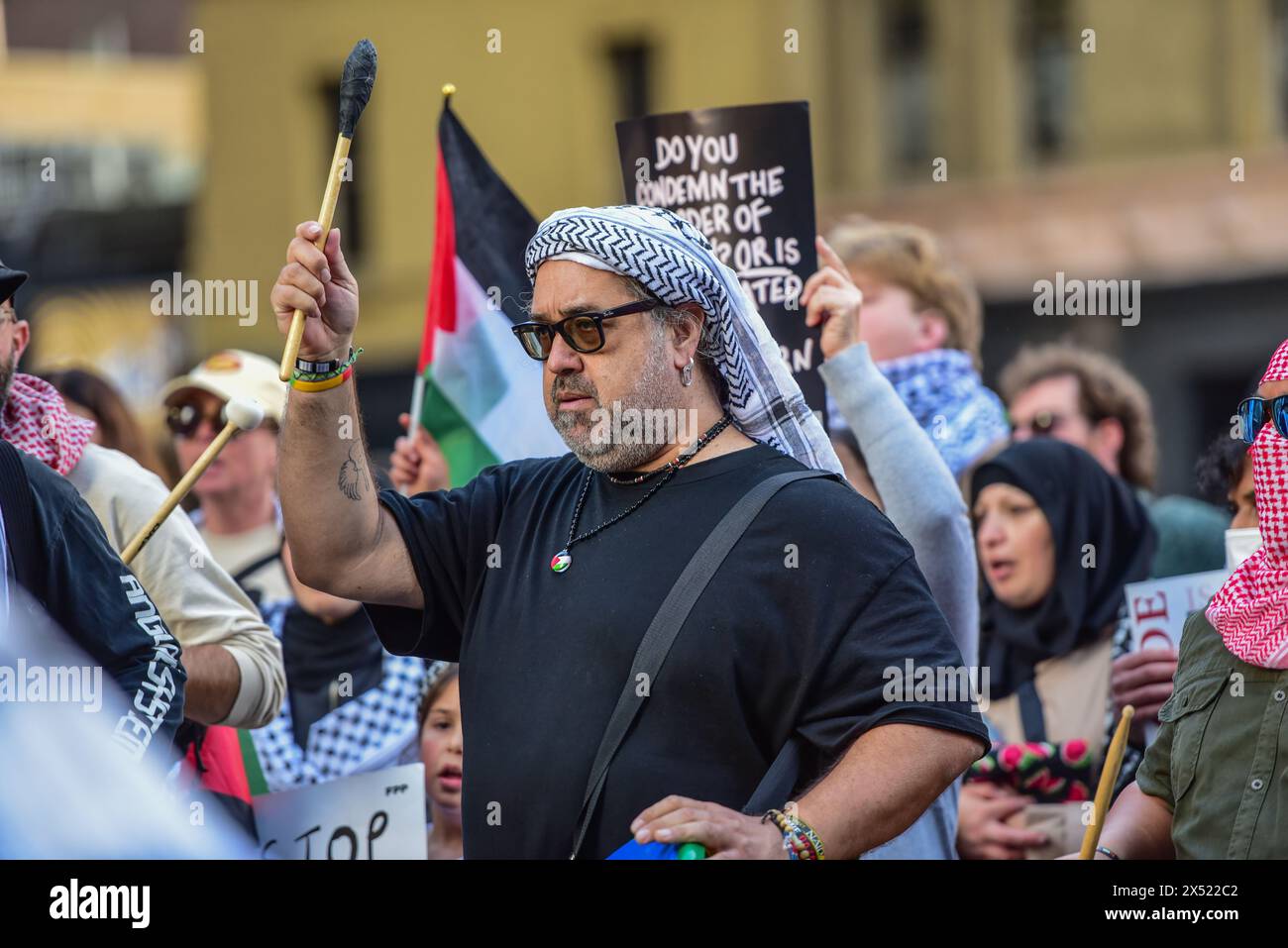 Pro palestine rally australia hi-res stock photography and images - Alamy