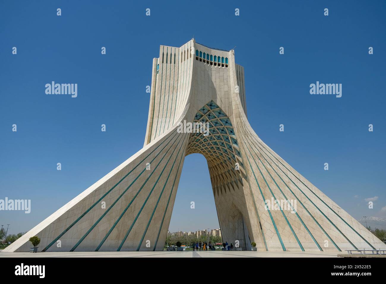 Tehran, Iran - April 9, 2024: Views of the Azadi Tower located in Azadi ...