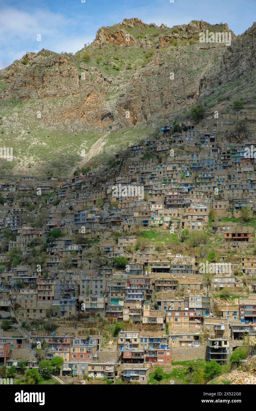 Uraman Takht, Iran - April 15, 2024: Views of Uraman Takht in Kurdistan ...