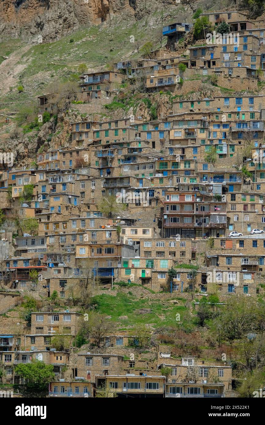 Uraman Takht, Iran - April 15, 2024: Views of Uraman Takht in Kurdistan ...