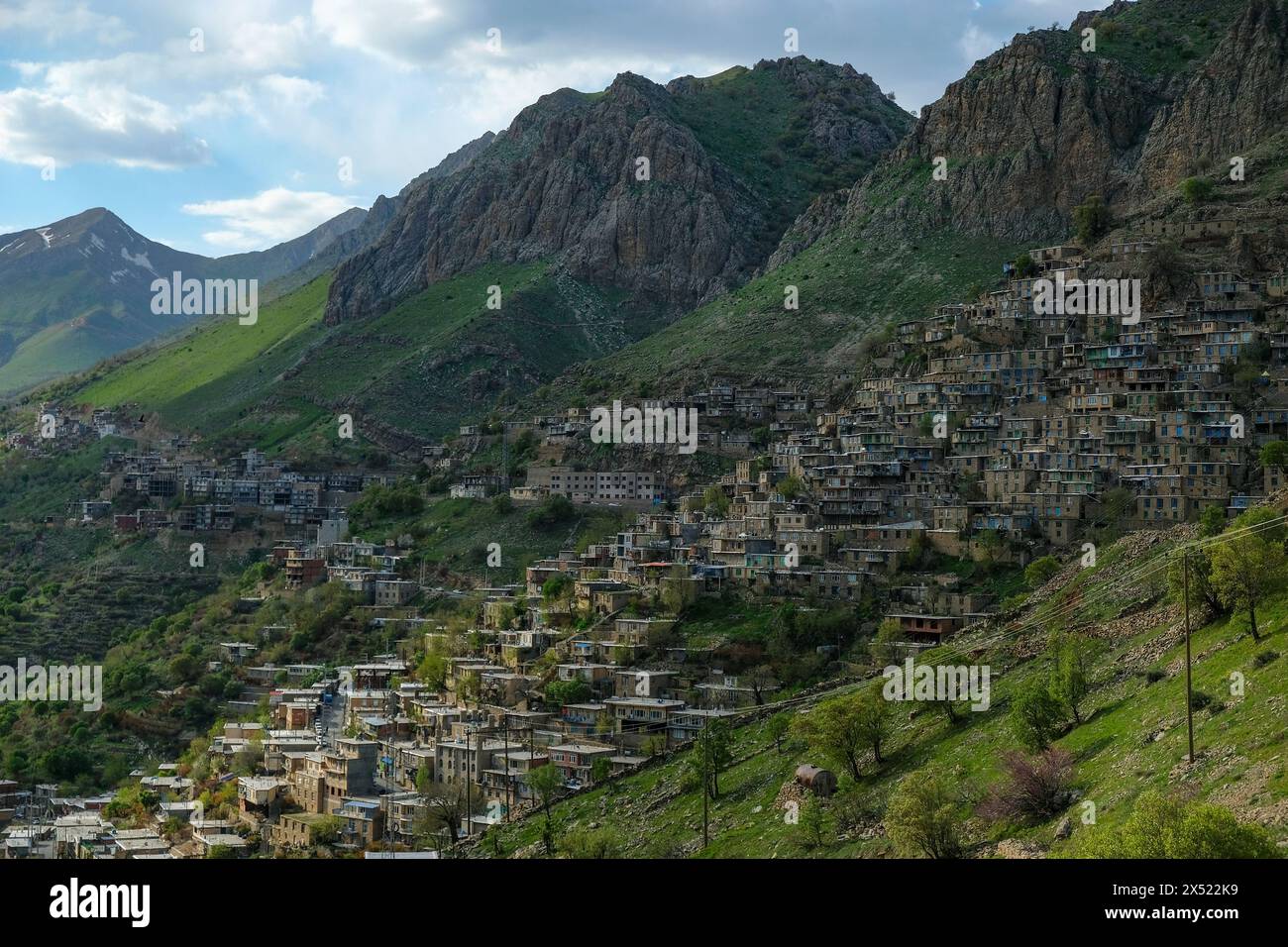 Uraman Takht, Iran - April 17, 2024: Views of the Uraman Takht in ...