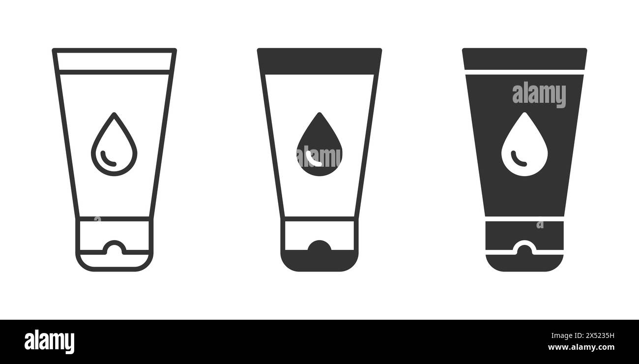 Moisturizing gel icon. Vector illustration Stock Vector Image & Art - Alamy