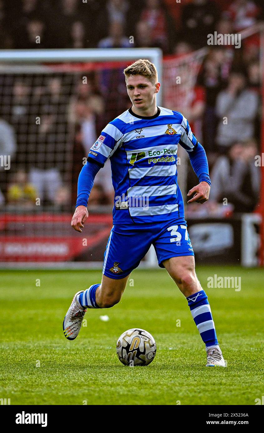 Gresty Road, Crewe, Cheshire, UK. 6th May, 2024. EFL League Two Play ...