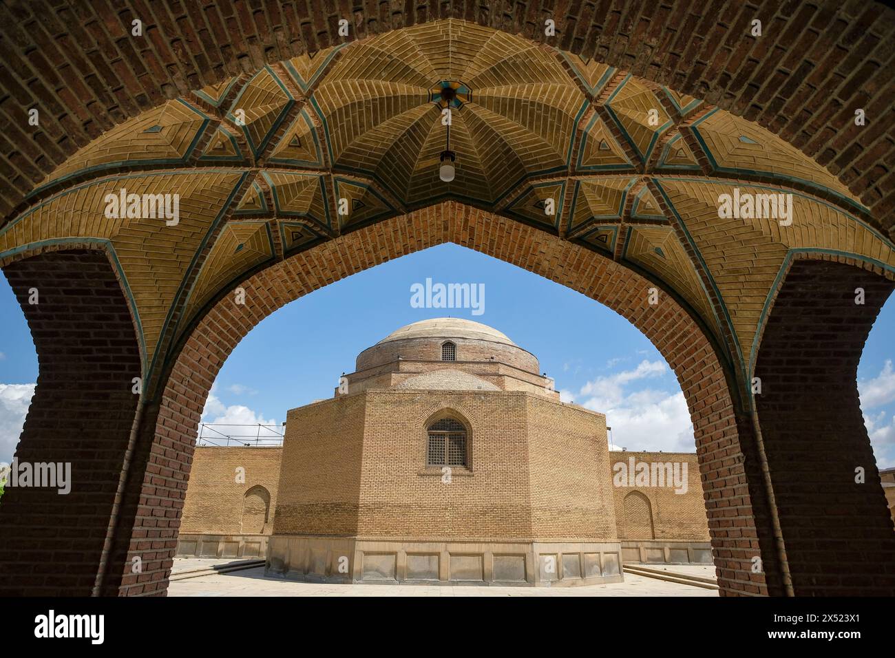 Tabriz, Iran - April 23, 2024: The Blue Mosque is a historic mosque in ...