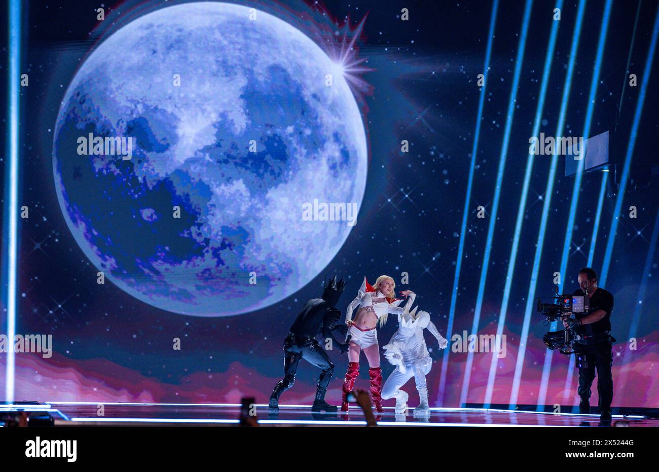 Malmo, Sweden. 06 May 2024, Sweden, Malmö: Luna from Poland performs ...