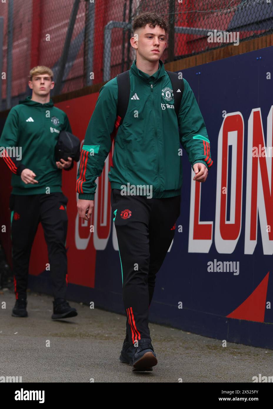 London, UK. 6th May, 2024. Louis Jackson of Manchester United arrives ...