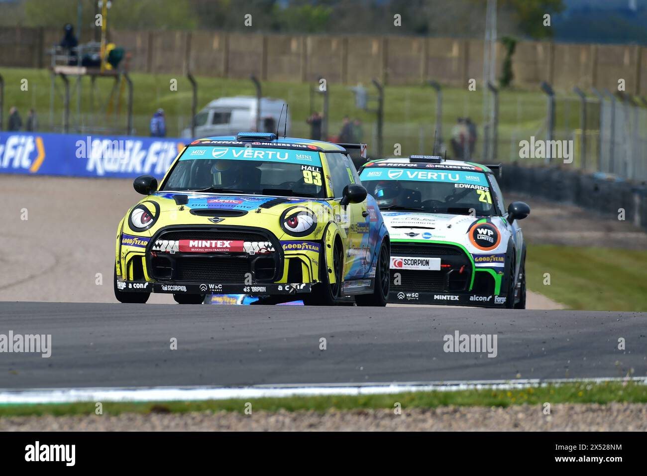 Maximus Hall, Mini JCW, EXCELR8 Motorsport, Vertu MINI Challenge 2024 ...