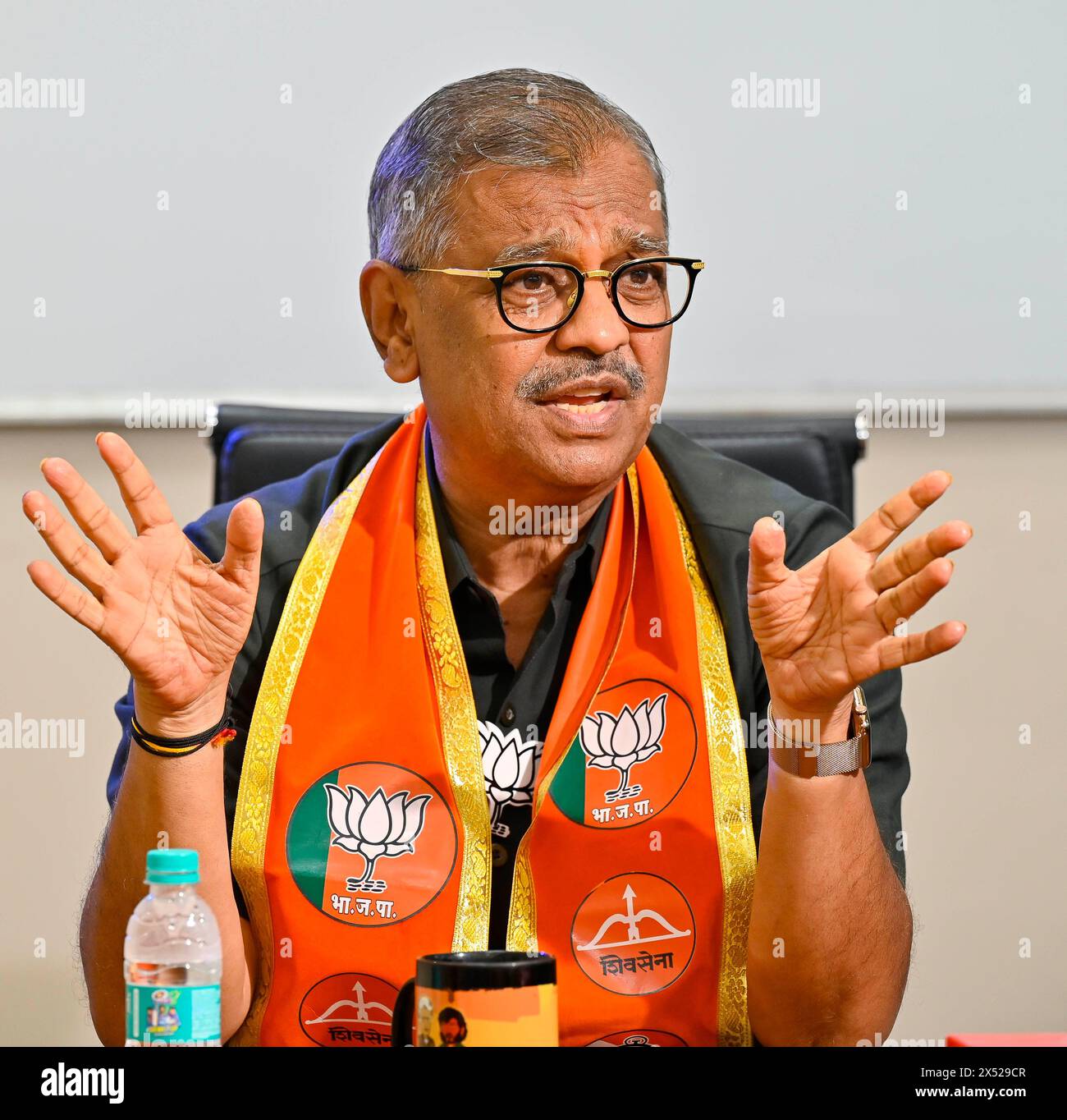 Mumbai, India. 06th May, 2024. MUMBAI, INDIA - MAY 6: BJP candidate for Mumbai North Central Lok ...