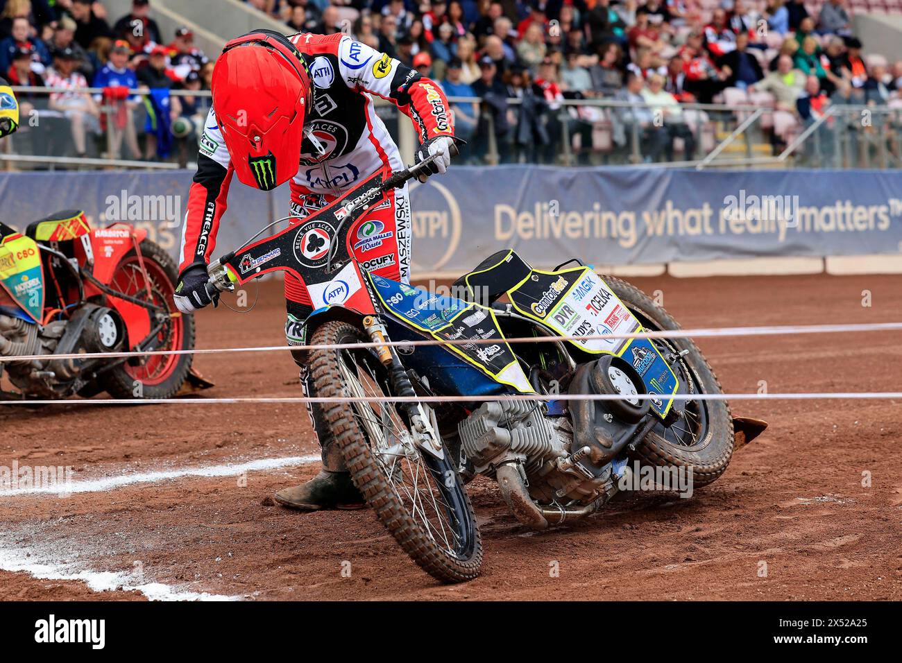 National Speedway Stadium, Manchester on Monday 6th May 2024.Jaimon ...