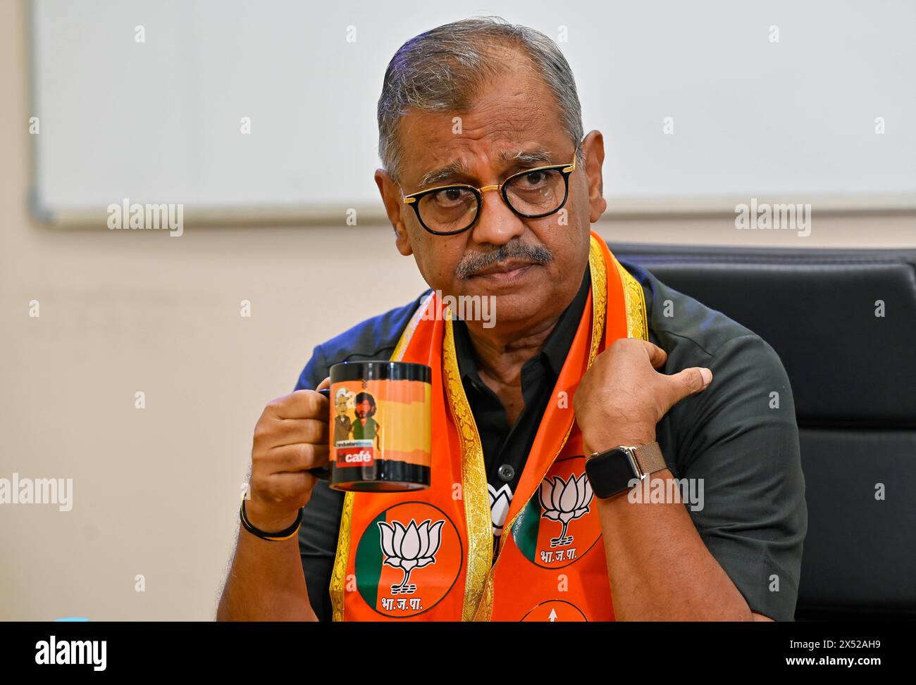 Mumbai, India. 06th May, 2024. MUMBAI, INDIA - MAY 6: BJP candidate for Mumbai North Central Lok ...