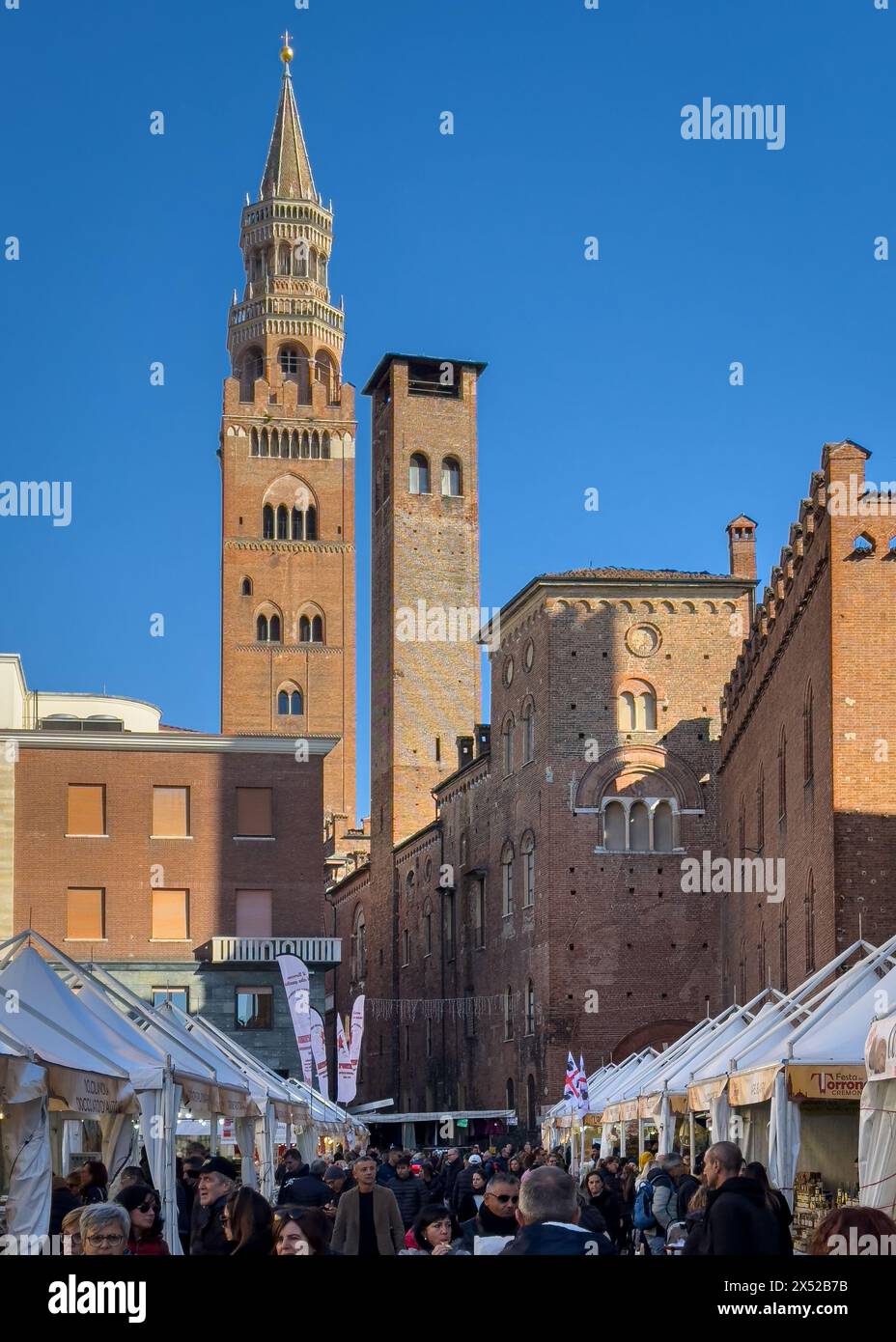 Cremona, Italy, November 15, 2023. The Nougat Festival (Festa del ...