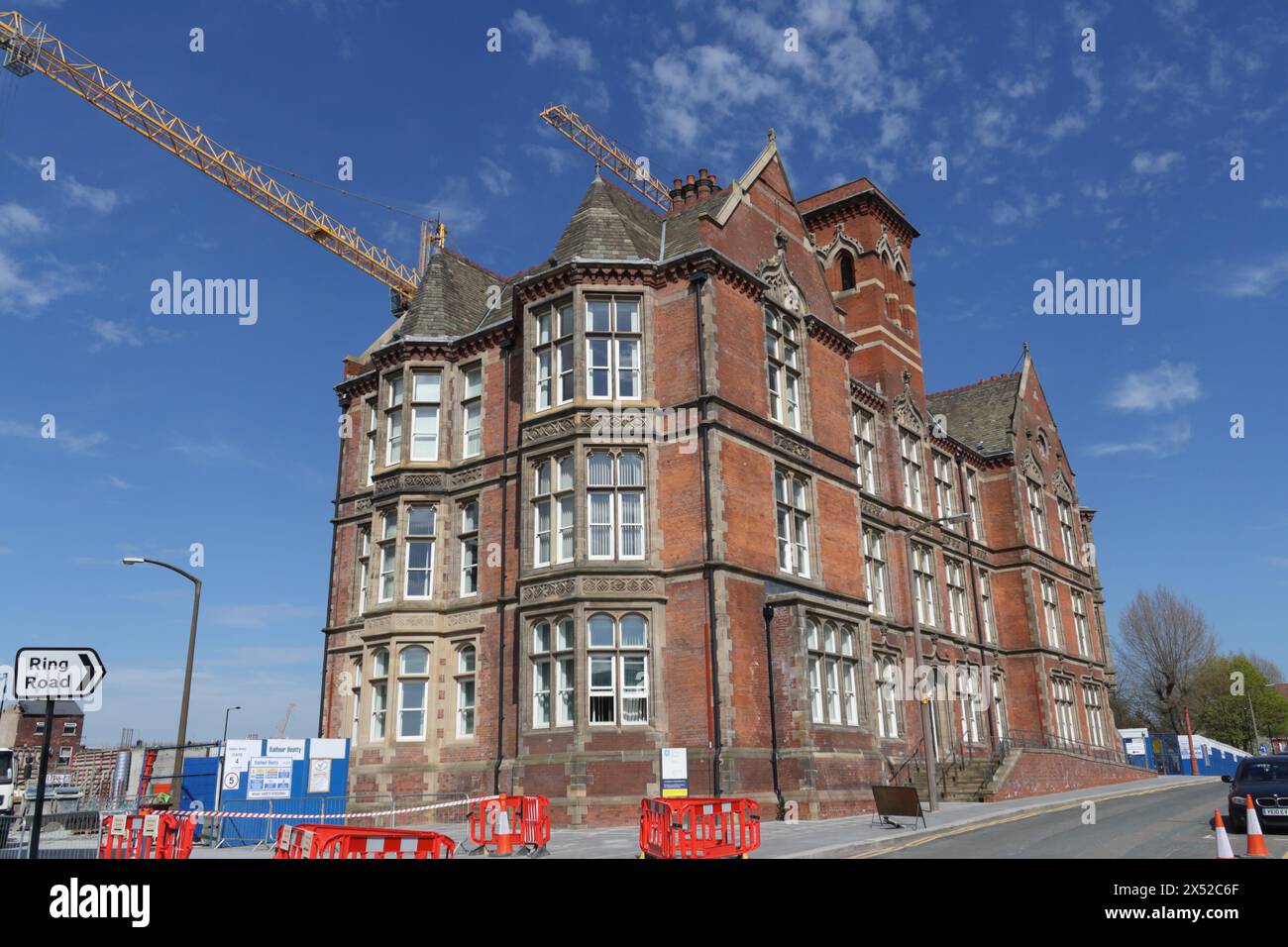 The remains of the former Jessop's maternity hospital in Sheffield ...