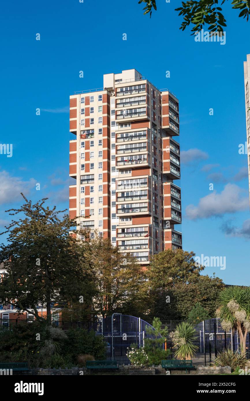 Regina Point, Canada Estate, a council estate in Rotherhithe area of ...