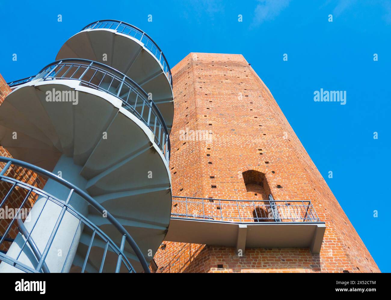 Kruszwica Castle and the entrance to the Mouse Tower depict a ...