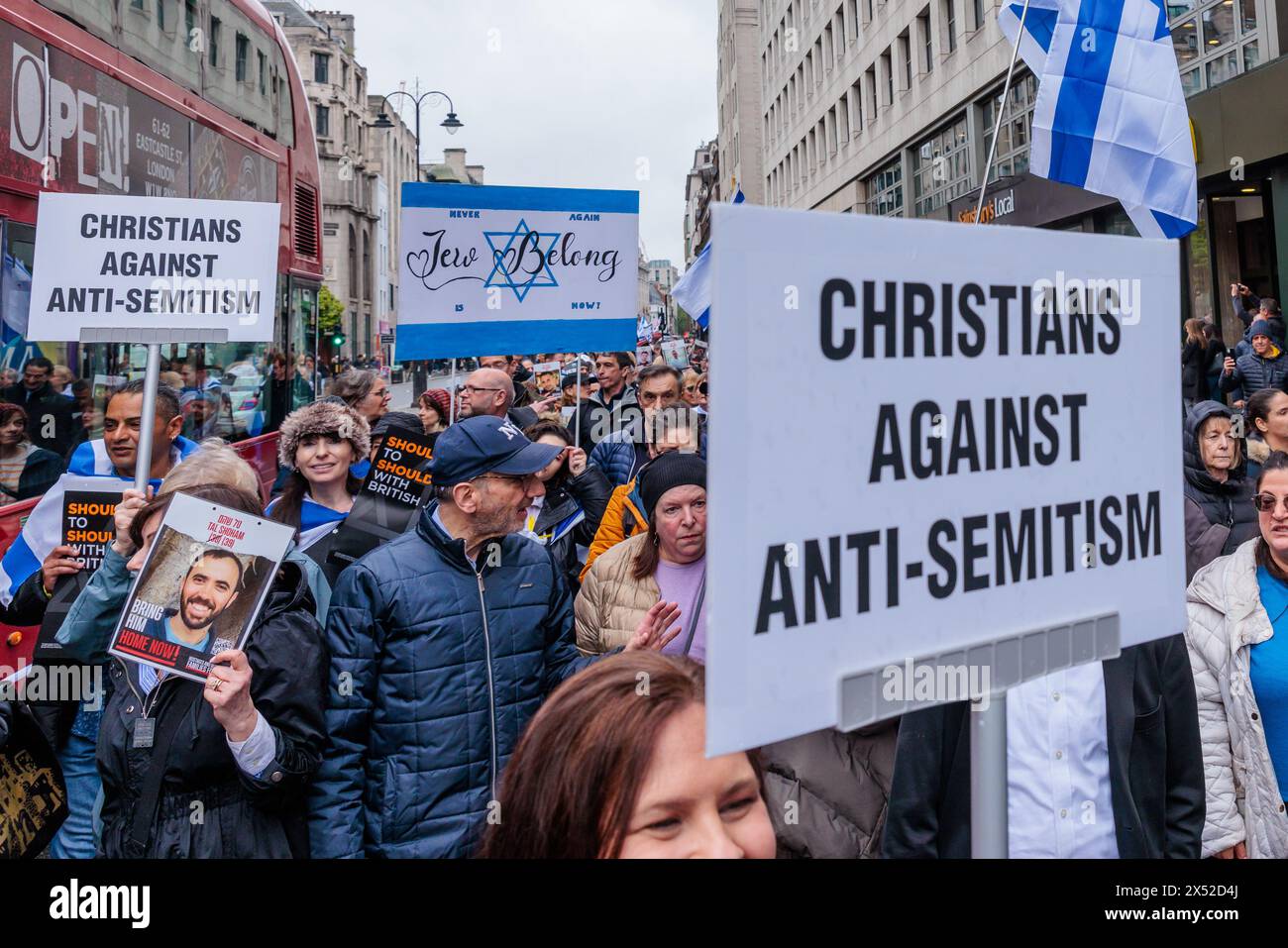 March for Life, London, UK. 6th May 2024. Almost 1500 people of many ...