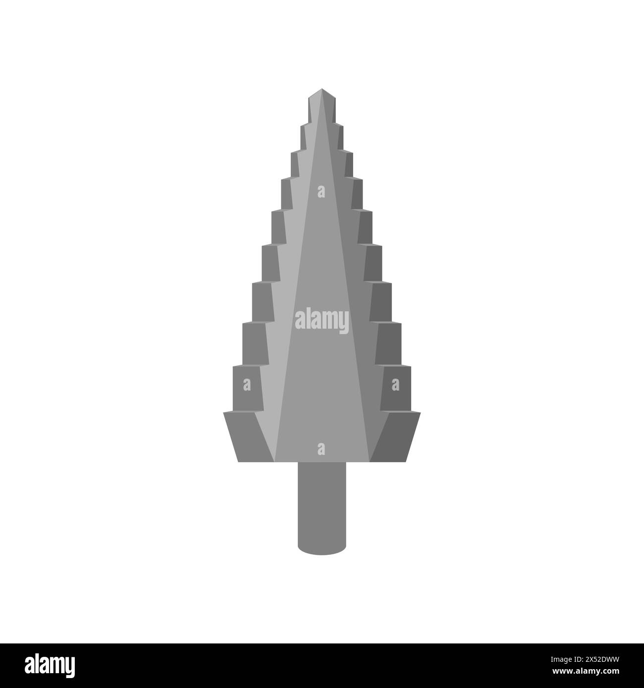 Step drill Stock Vector Images - Alamy