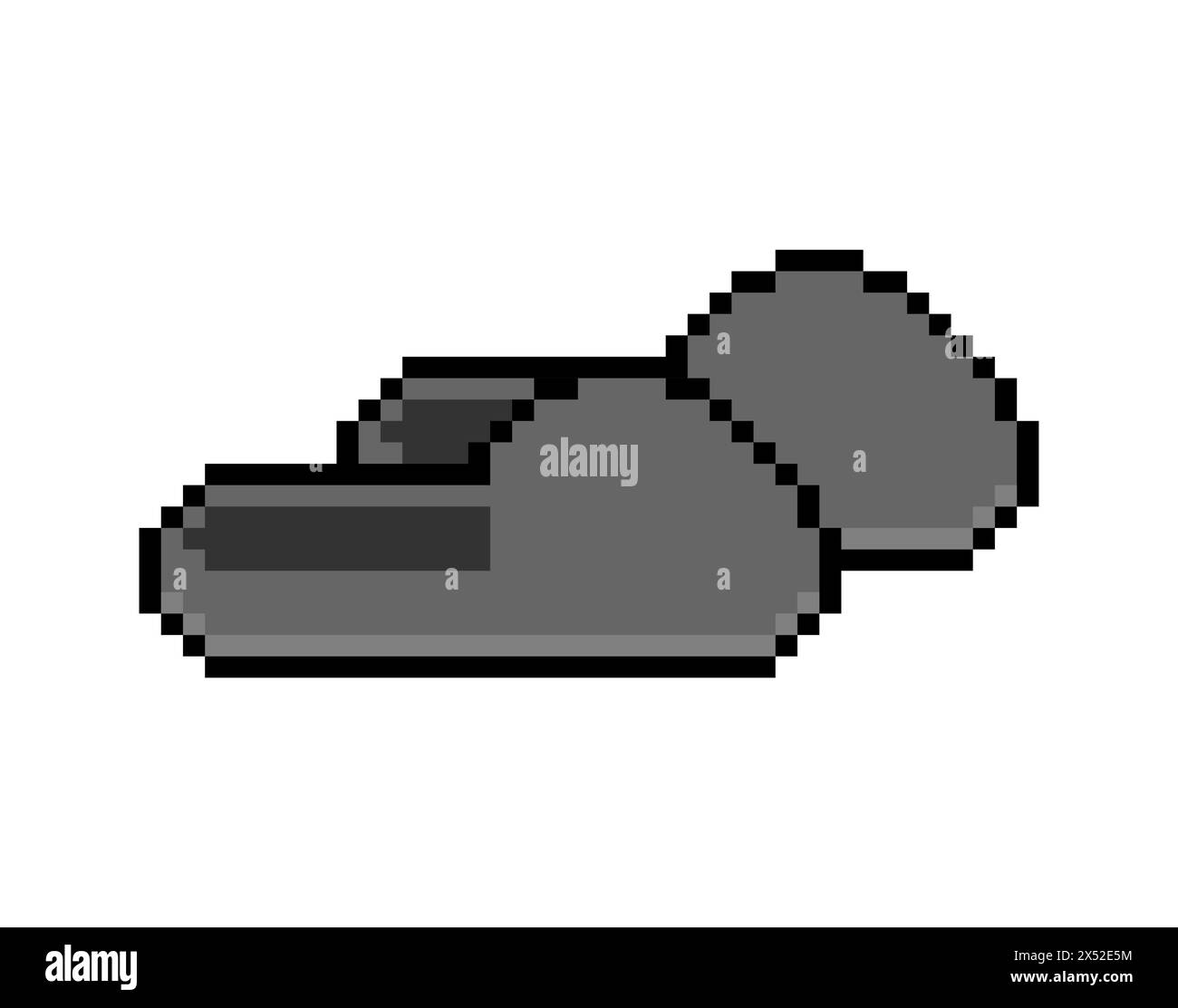 House icon 8 bit Black and White Stock Photos & Images - Alamy