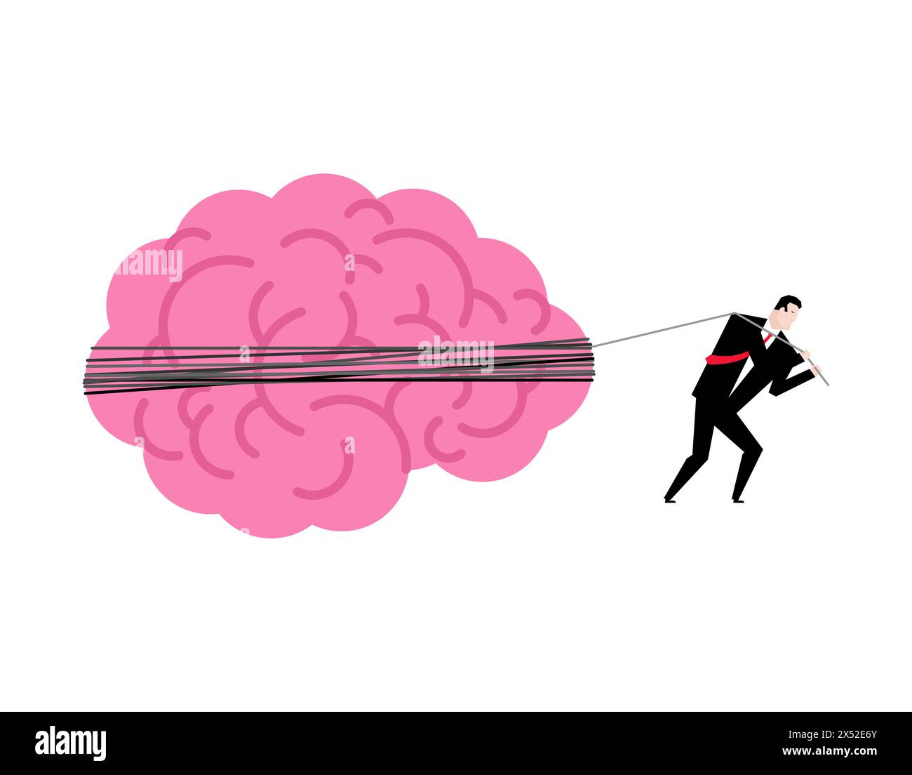 Brainstorming setback vector vectors Stock Vector Images - Alamy