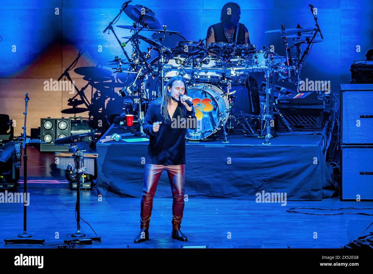 Rome, Italy. 05th May, 2024. Jon Davison sing during Yes - The Classic ...