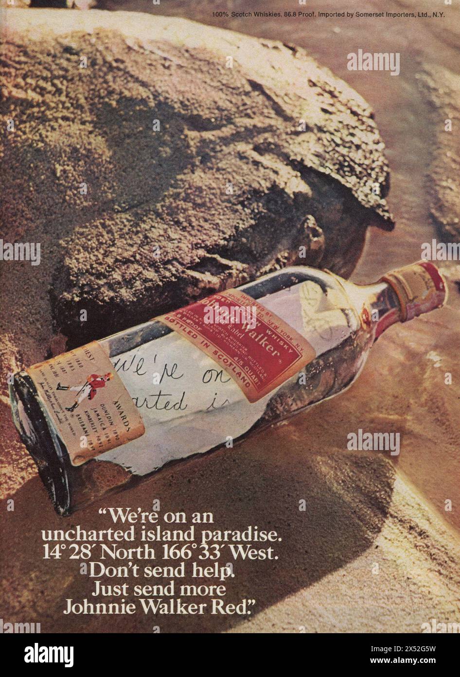 Scotch advert 1970s hi-res stock photography and images - Alamy