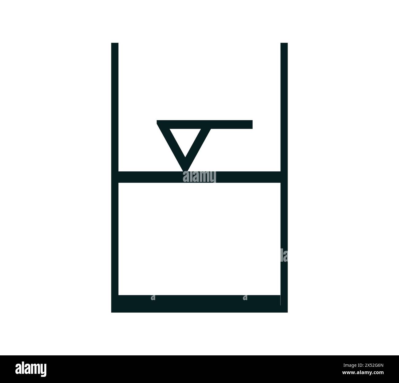 Liquid level control symbol Stock Vector Image & Art - Alamy