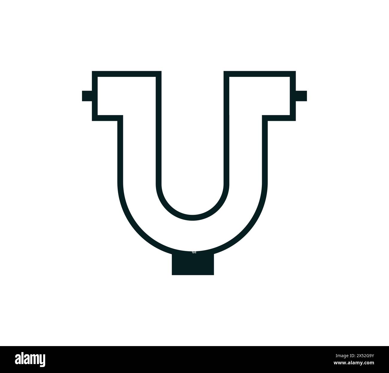 U-shaped trap symbol Stock Vector Image & Art - Alamy