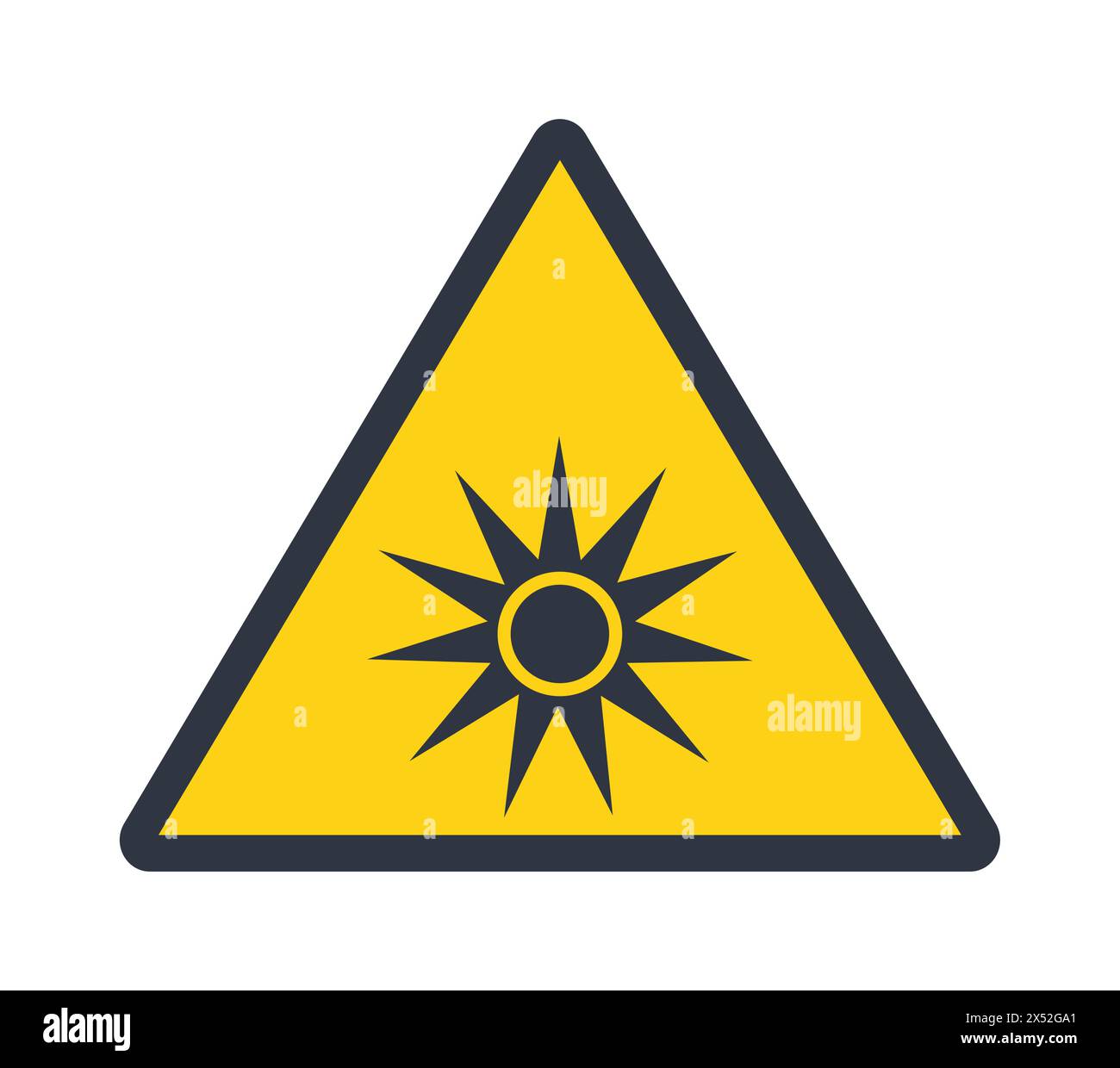 Battery warning label Cut Out Stock Images & Pictures - Alamy