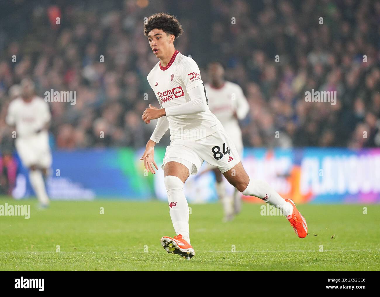 Manchester United's Ethan Wheatley during the Premier League match at ...