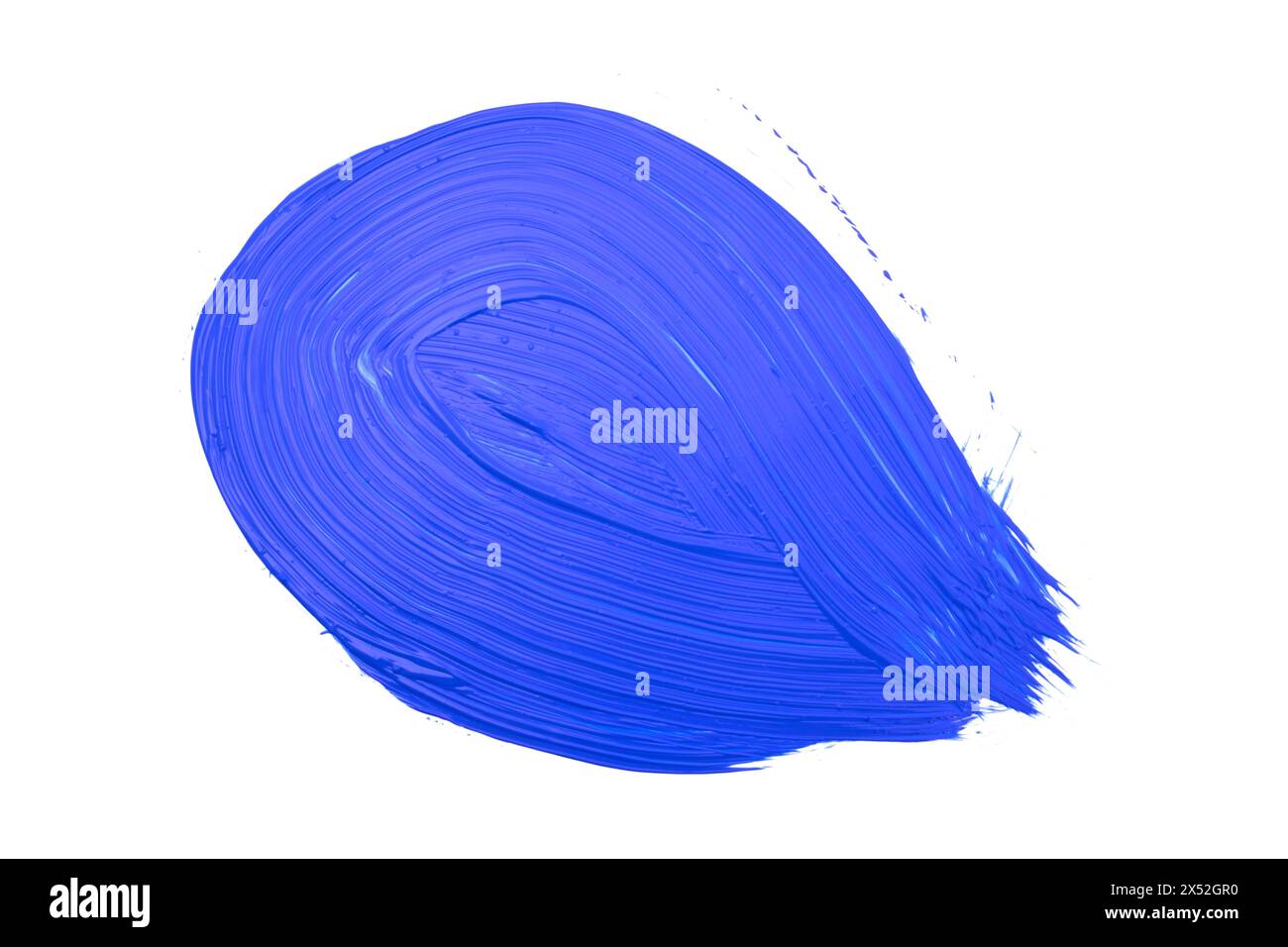 Vibrant color brushwork Cut Out Stock Images & Pictures - Alamy