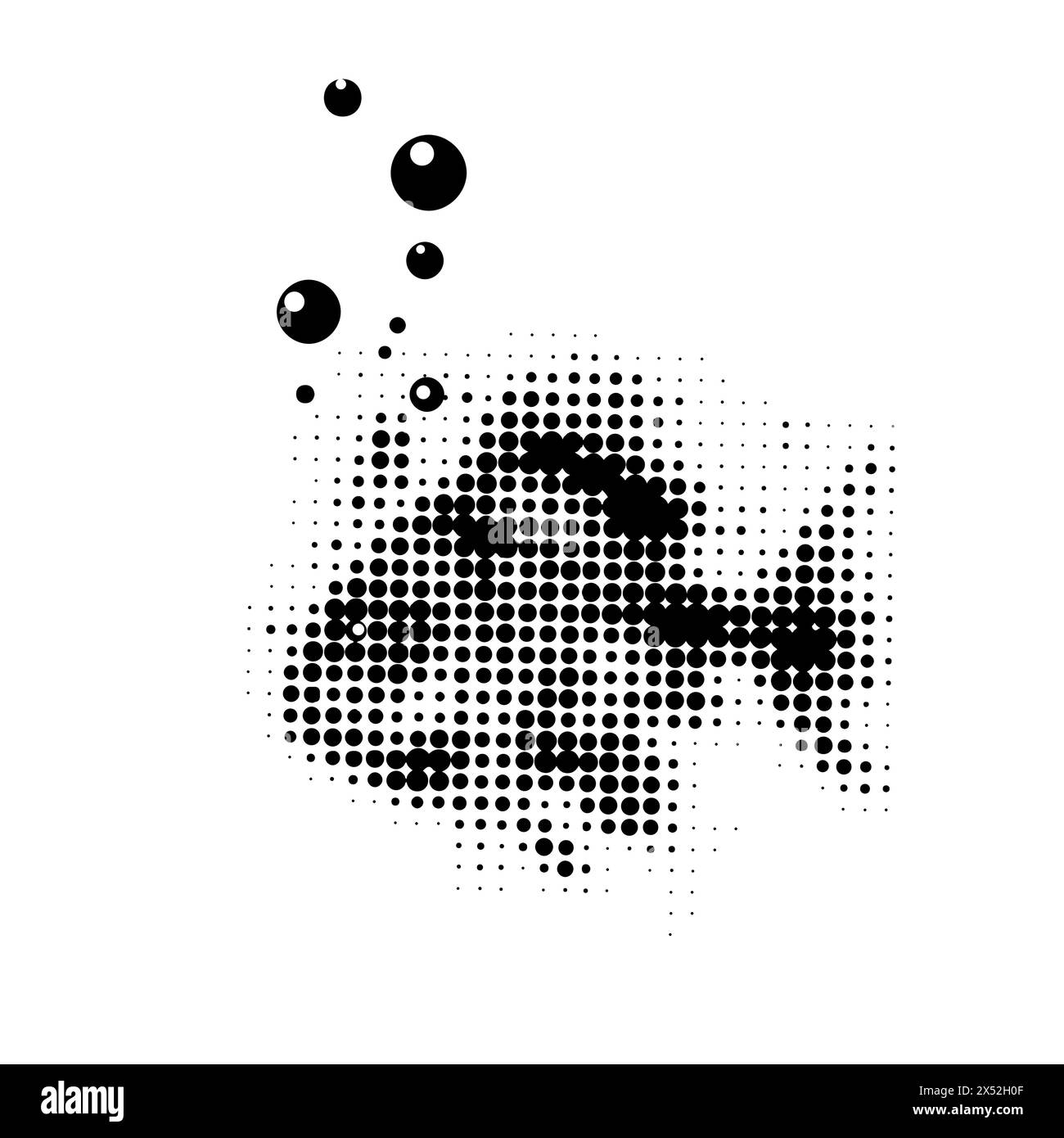 Halftone animal hi-res stock photography and images - Alamy