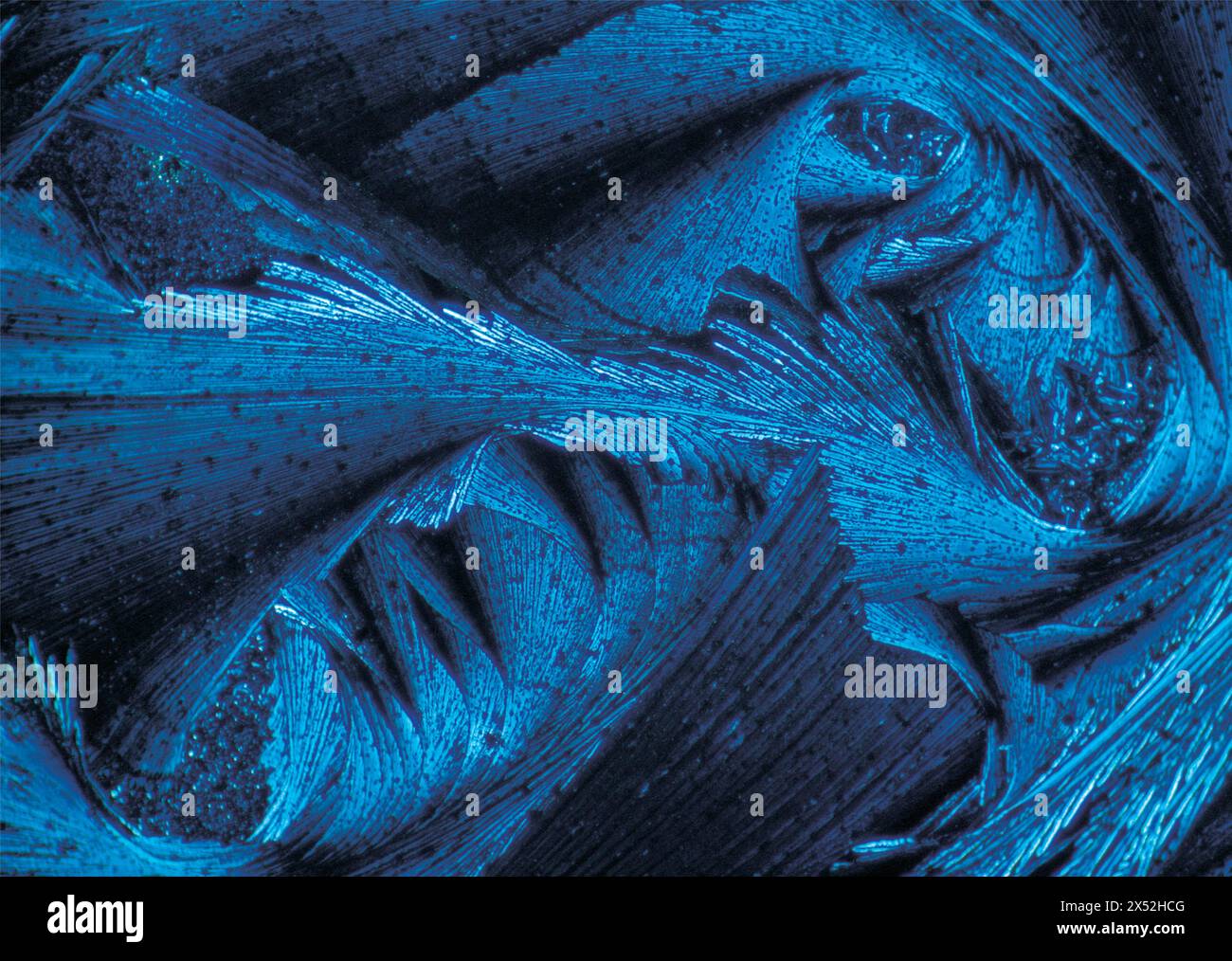 Ethereal Abstract Microscopic Ice Shard Texture Stock Photo - Alamy