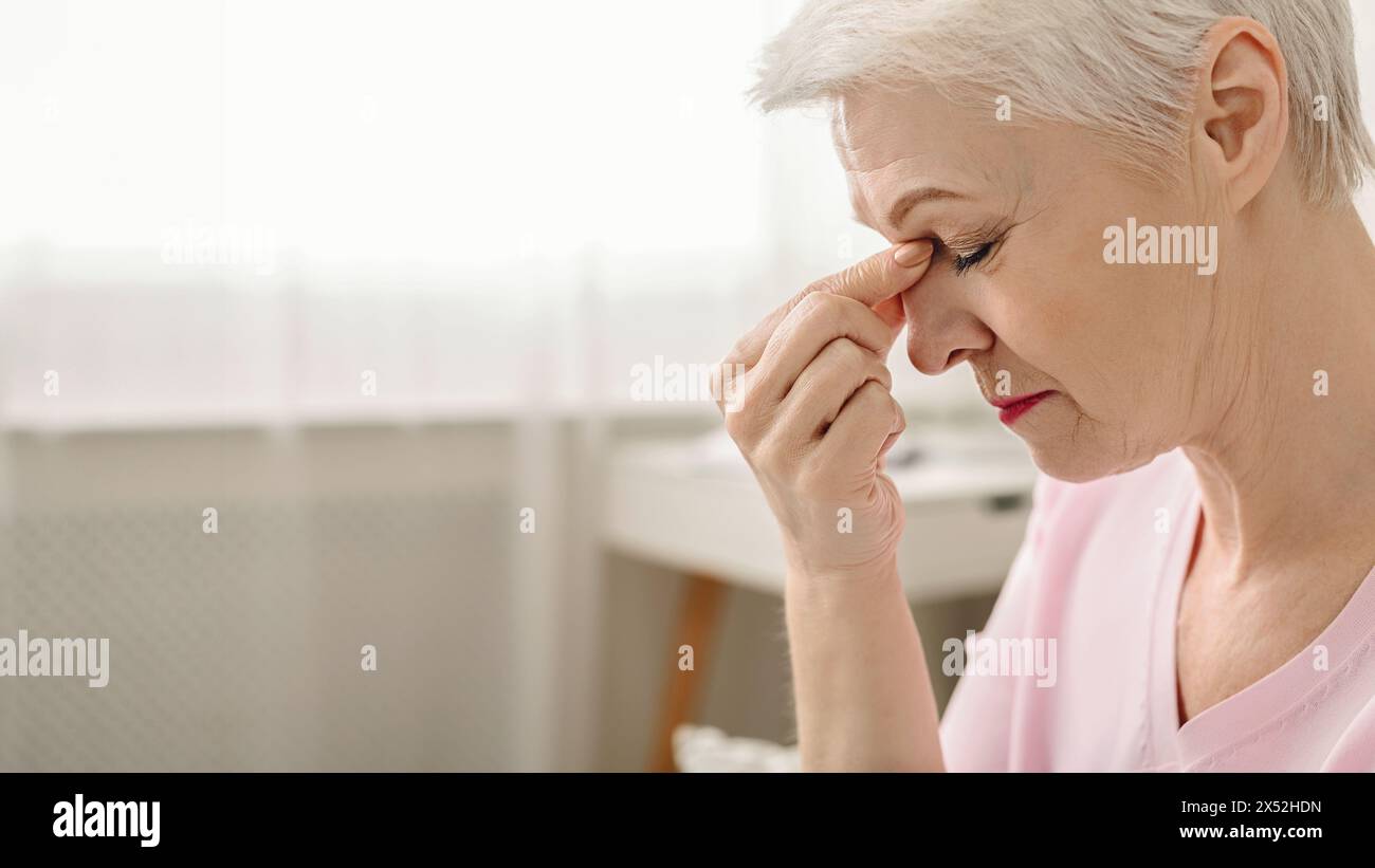 Despair eyestrain hi-res stock photography and images - Alamy