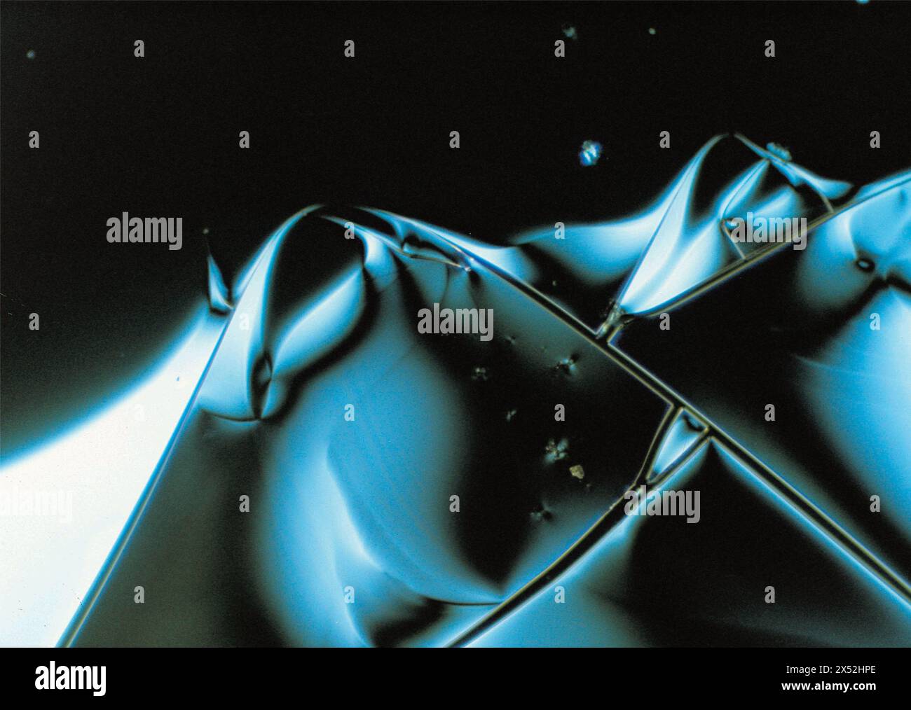 Ethereal Abstract Microscopic Ice Shard Texture Stock Photo - Alamy