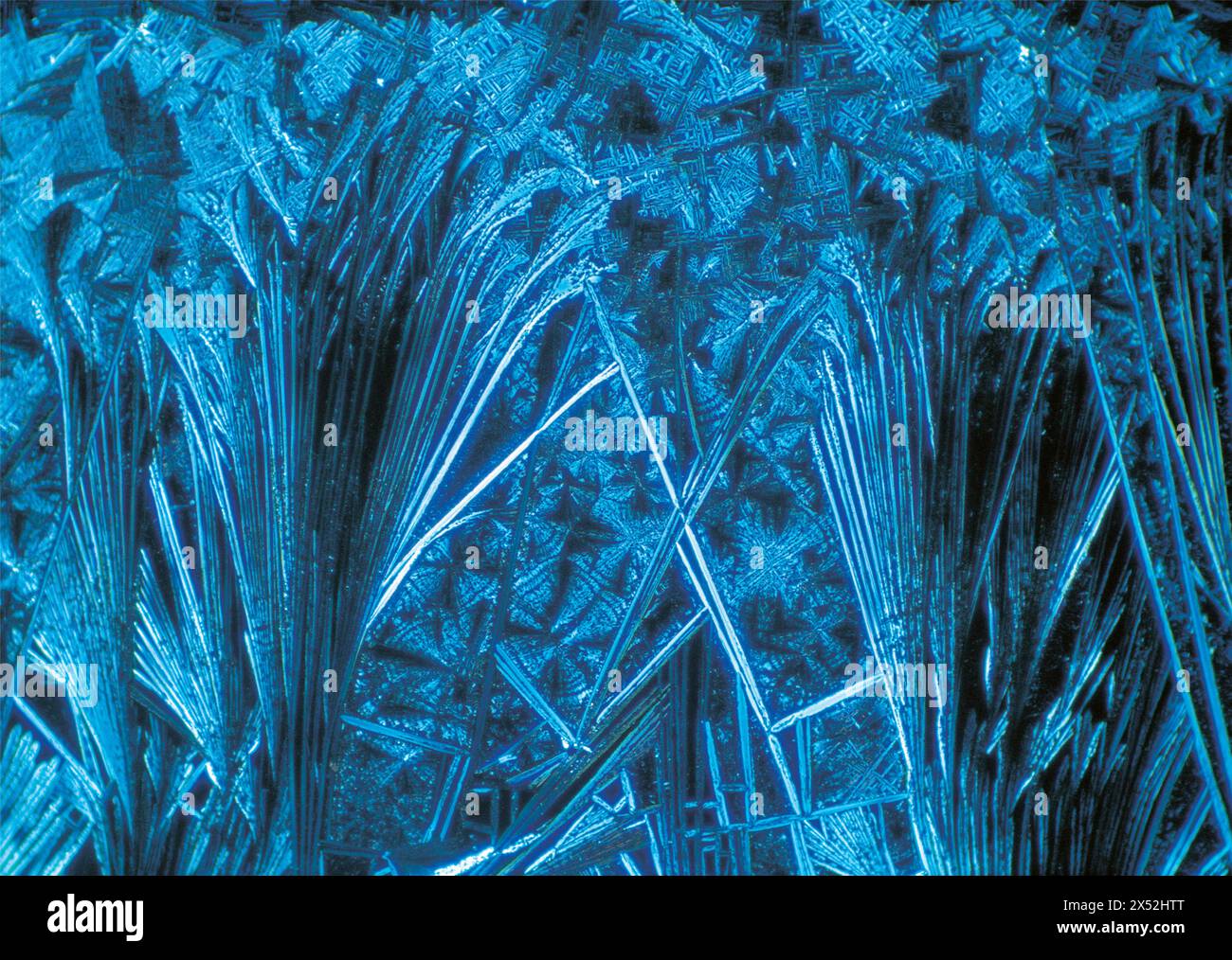 Ethereal Abstract Microscopic Ice Shard Texture Stock Photo - Alamy
