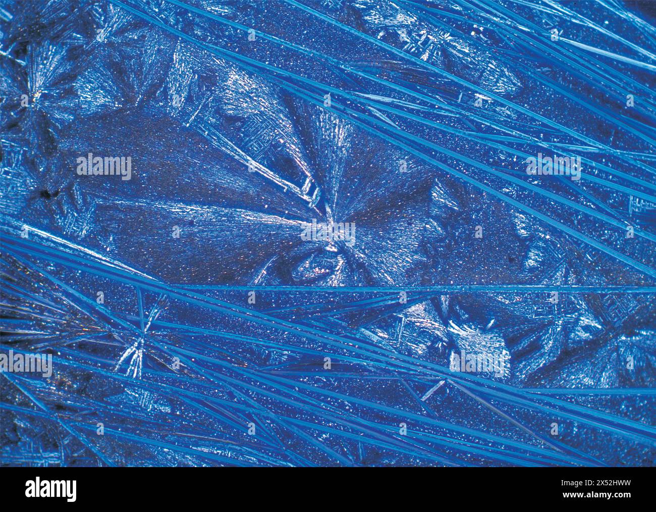 Ethereal Abstract Microscopic Ice Shard Texture Stock Photo - Alamy