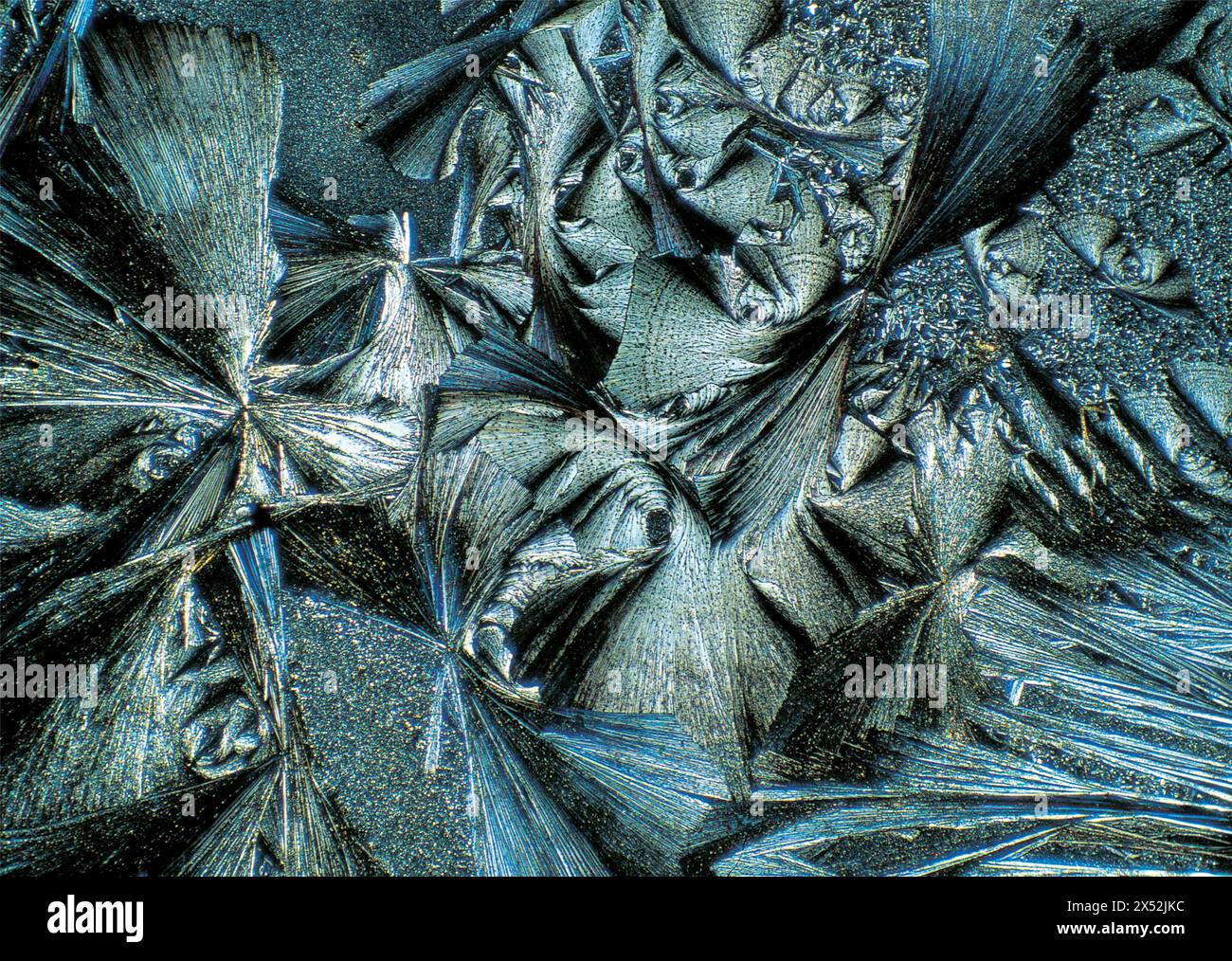 Ethereal Abstract Microscopic Ice Shard Texture Stock Photo - Alamy