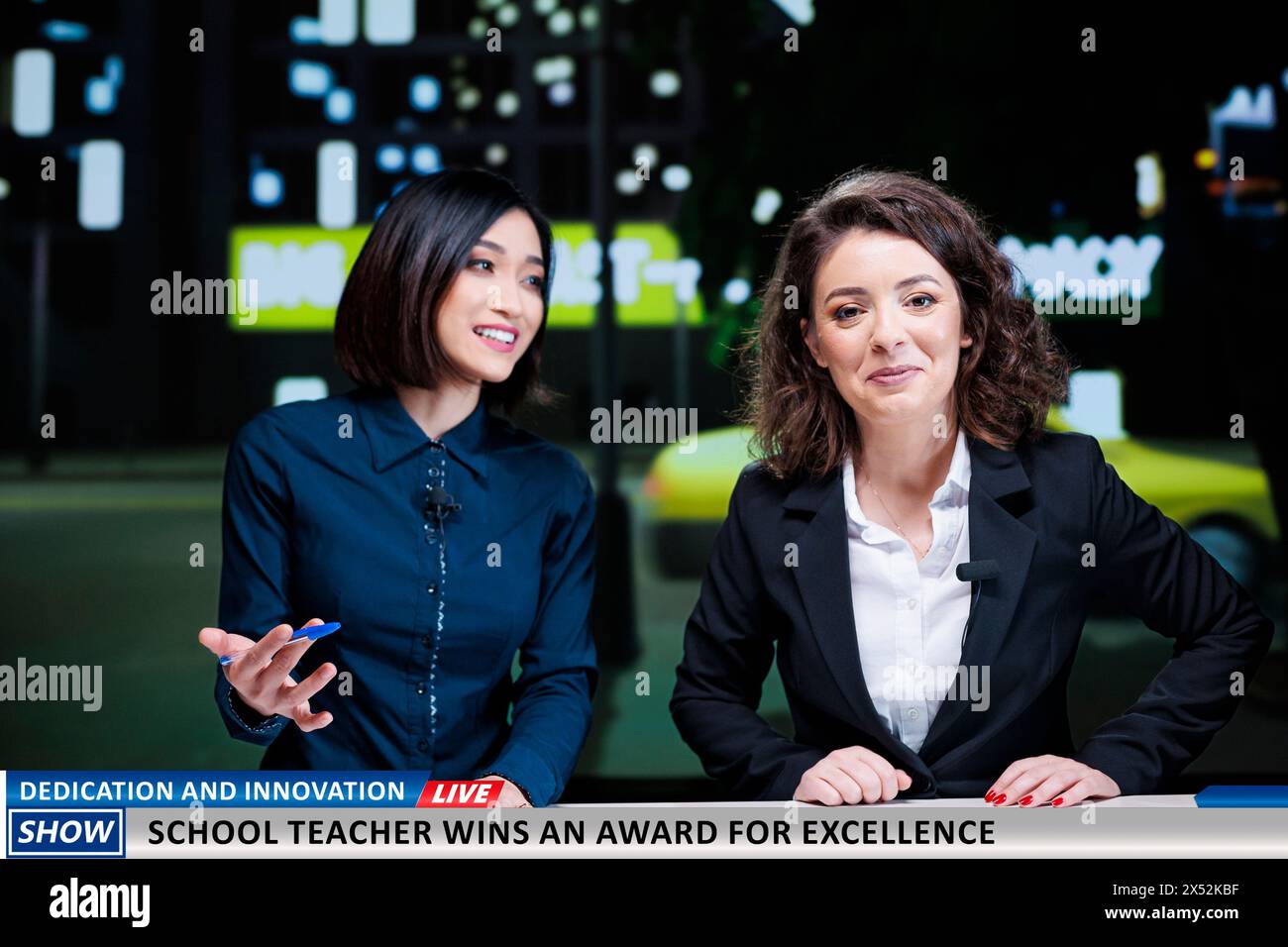 Genious teacher winning award for showing innovation in education ...