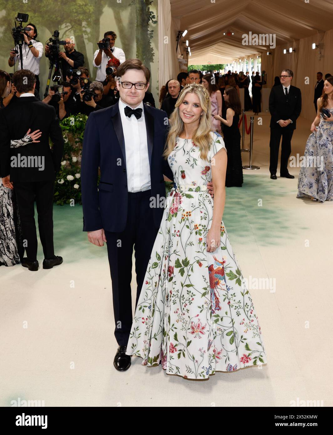 New York, United States. 06th May, 2024. Charles Shaffer and Elizabeth ...