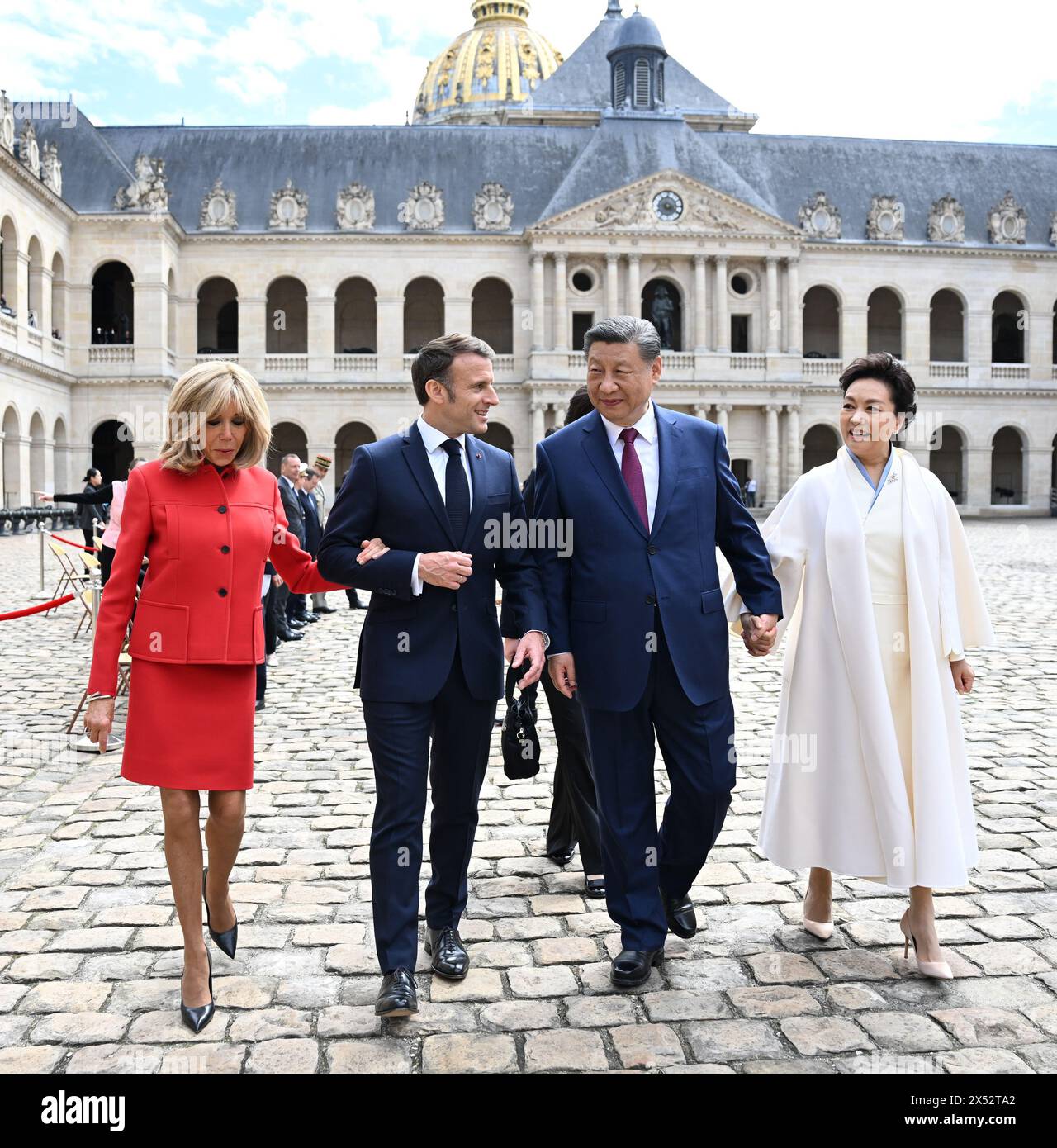 Paris, France. 6th May, 2024. Chinese President Xi Jinping, who is ...