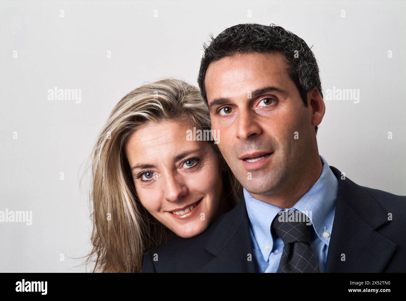 Italy, italian middle age couple portrait Stock Photo - Alamy