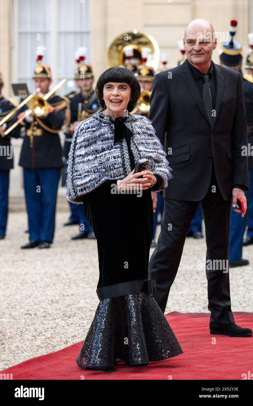 Paris, on May 6, 2024.Paris, France. 06th May, 2024. Mireille Mathieu ...