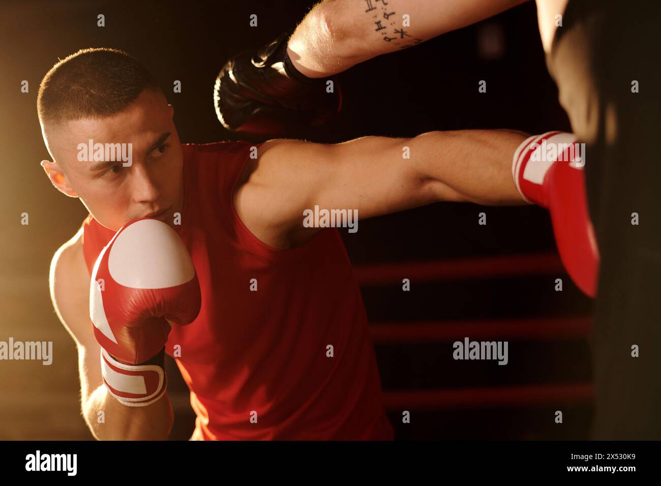 Chest punch hi-res stock photography and images - Alamy