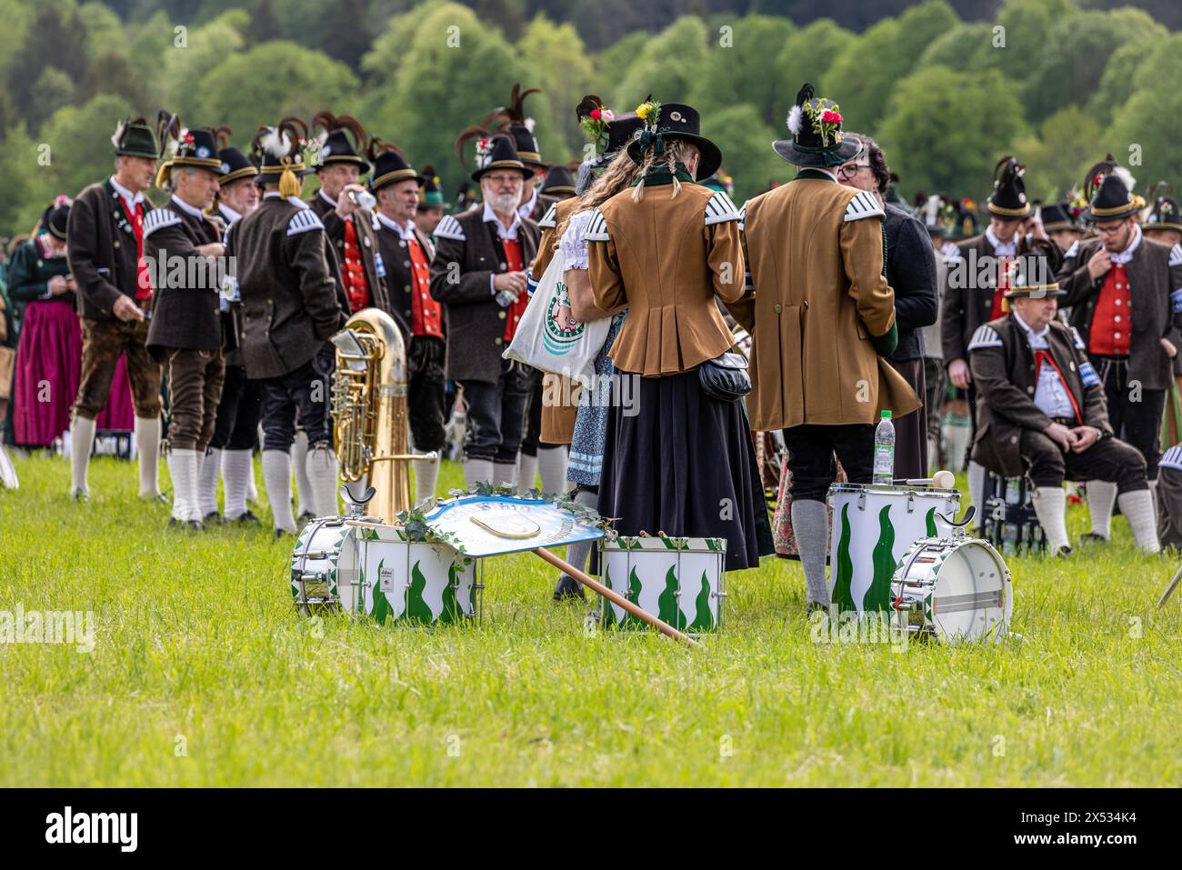 Patron saint's day, 2024, patron saint, festival, mountain marksmen ...
