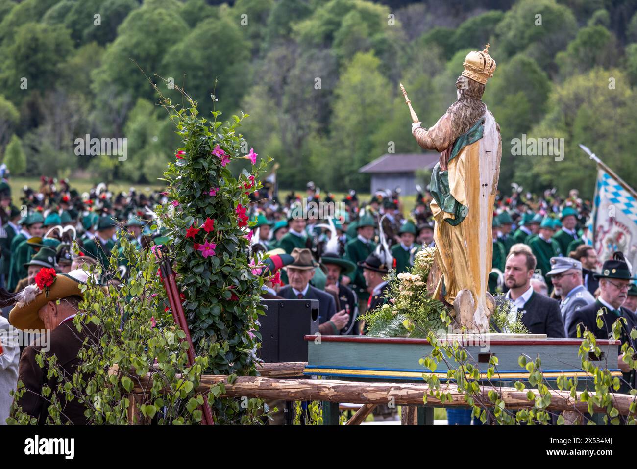 Patron saint's day, 2024, patron saint, festival, mountain marksmen ...