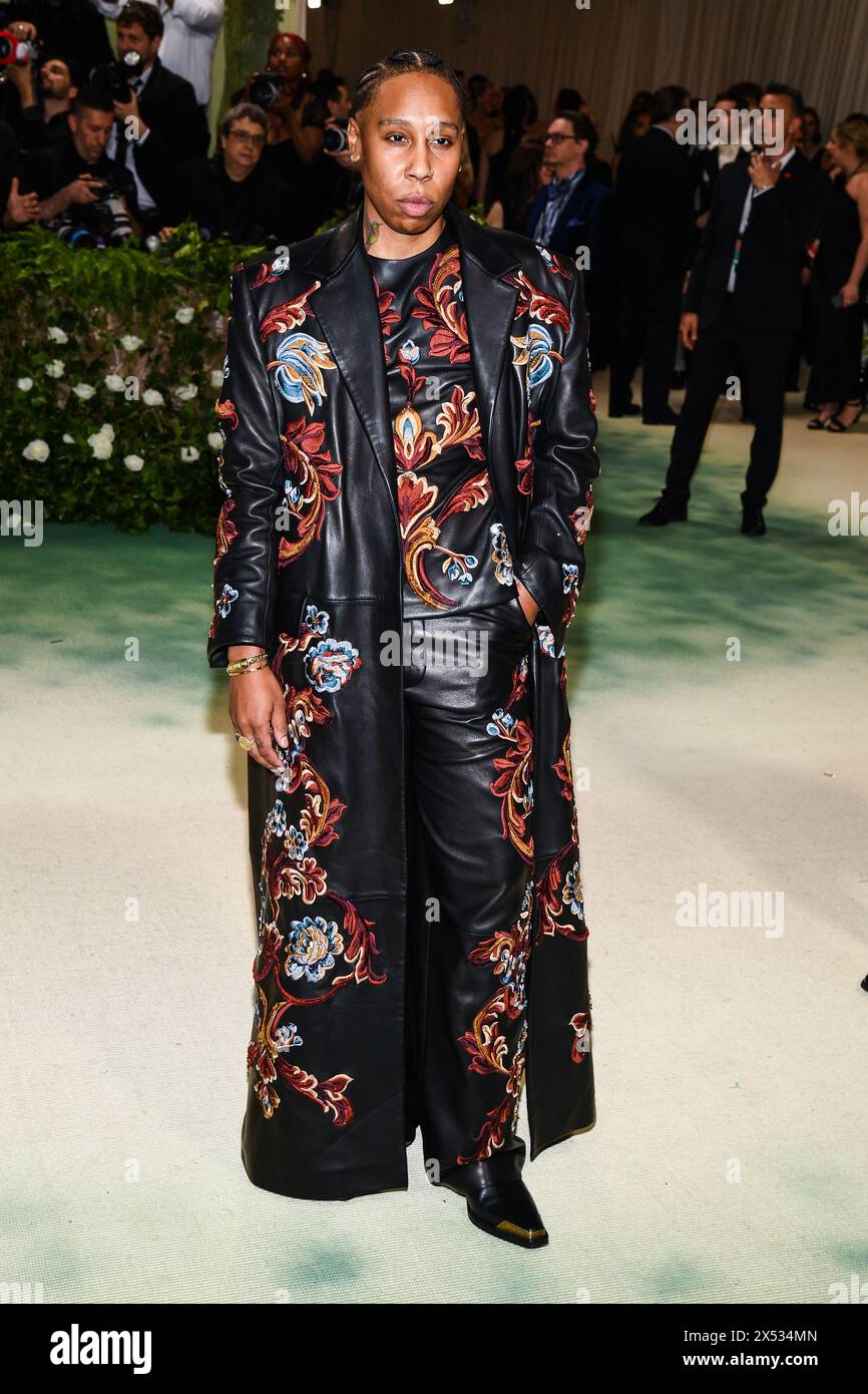 New York, USA. 06th May, 2024. Lena Waithe walking on the red carpet at ...