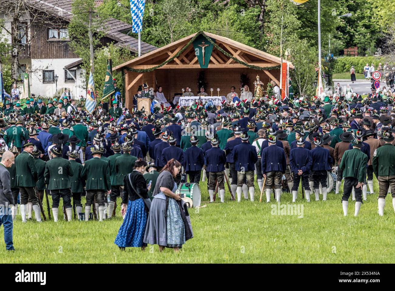 Patron saint's day, 2024, patron saint, festival, mountain marksmen ...