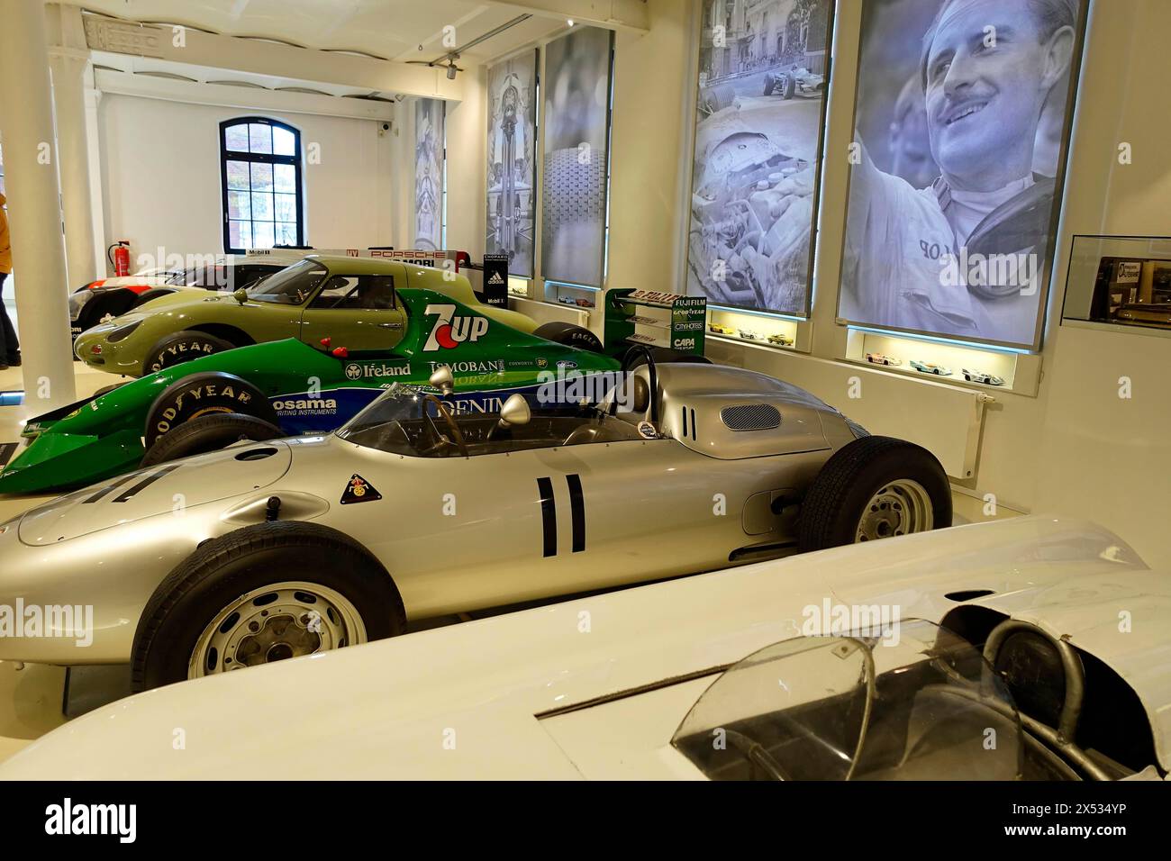 Prototypes in a museum, in a car museum, AUTOMUSEUM PROTOTYP, Hamburg ...