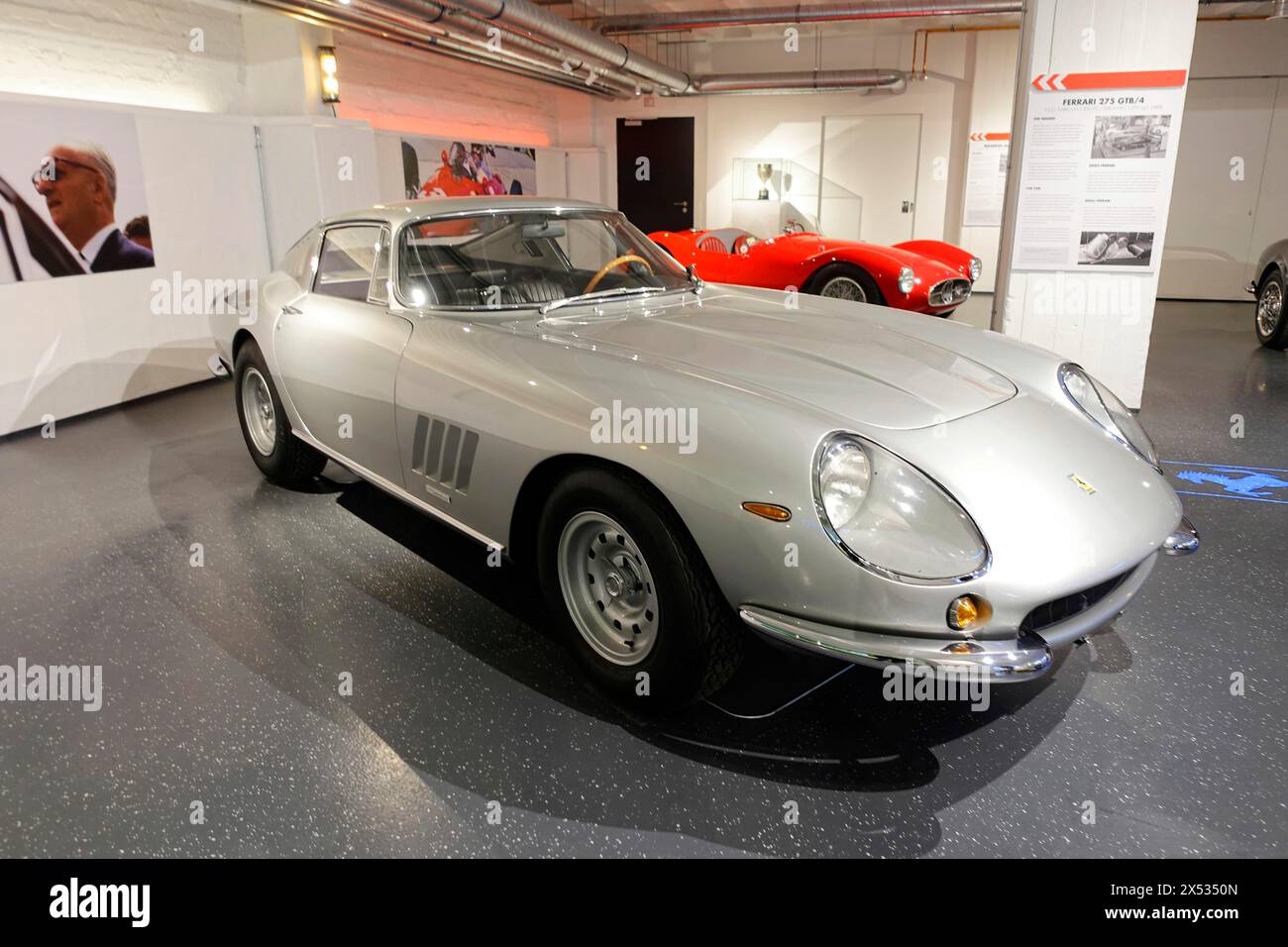 FERARI 275 GTB 4, A silver classic Ferrari, elegantly presented in a ...